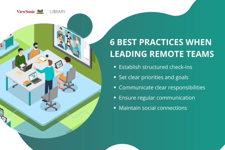 Managing a Remote Team - Top Challenges and Solutions - ViewSonic Library