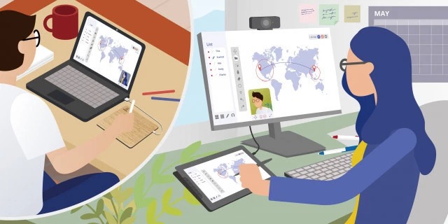 ViewSonic Pen Display: Writing and Drawing Functions for Distance ...