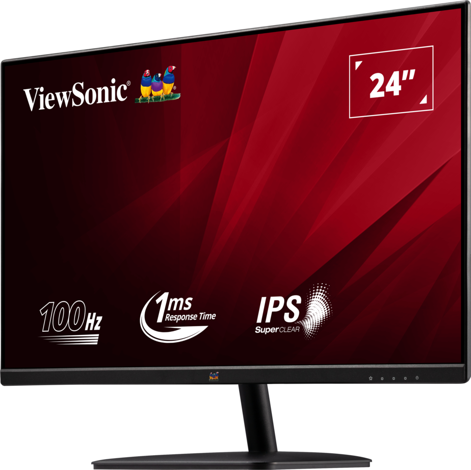 ViewSonic VA2432-h 24” 1080p IPS Monitor with Frameless Design ...