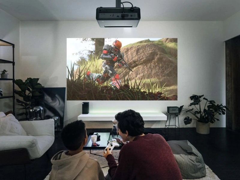 ViewSonic X1-4K 4K HDR High Brightness Smart LED Home Projector ...