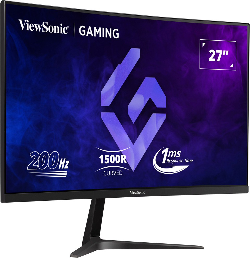 ViewSonic VX2718-PC-MHD 27” 165Hz 1500R Curved Gaming Monitor ...