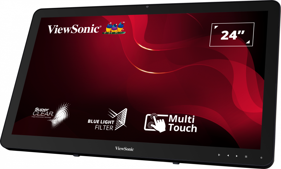 ViewSonic TD2430 Monitor táctil de 24" y 10 puntos de contacto ...