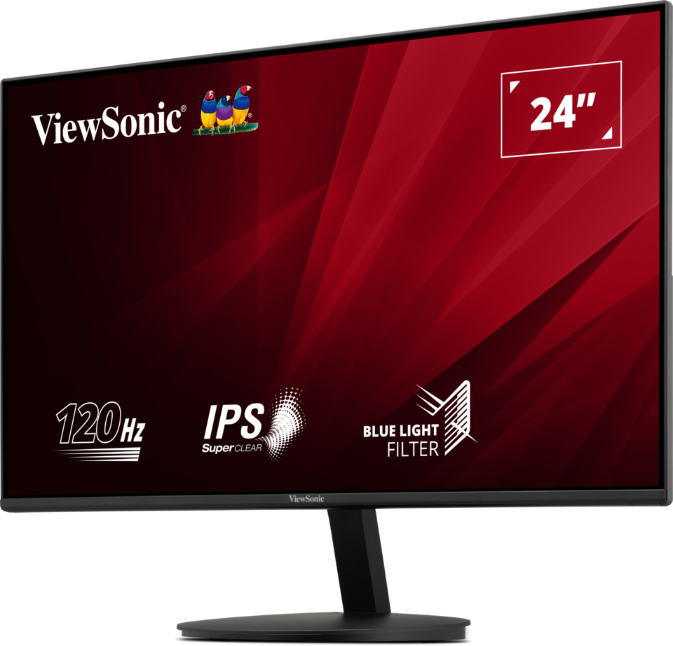 VA24E1-H 24” Full HD 120Hz Monitor with HDMI and VGA - ViewSonic Europe