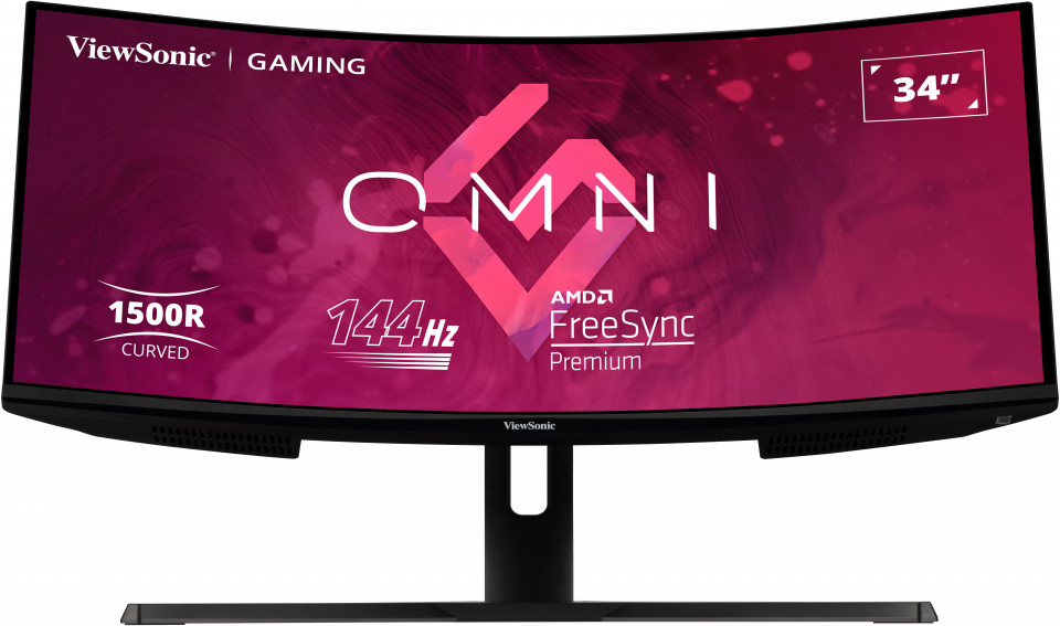 VX3418-2KPC 34” 144Hz Ultrawide Curved Gaming Monitor - ViewSonic Europe
