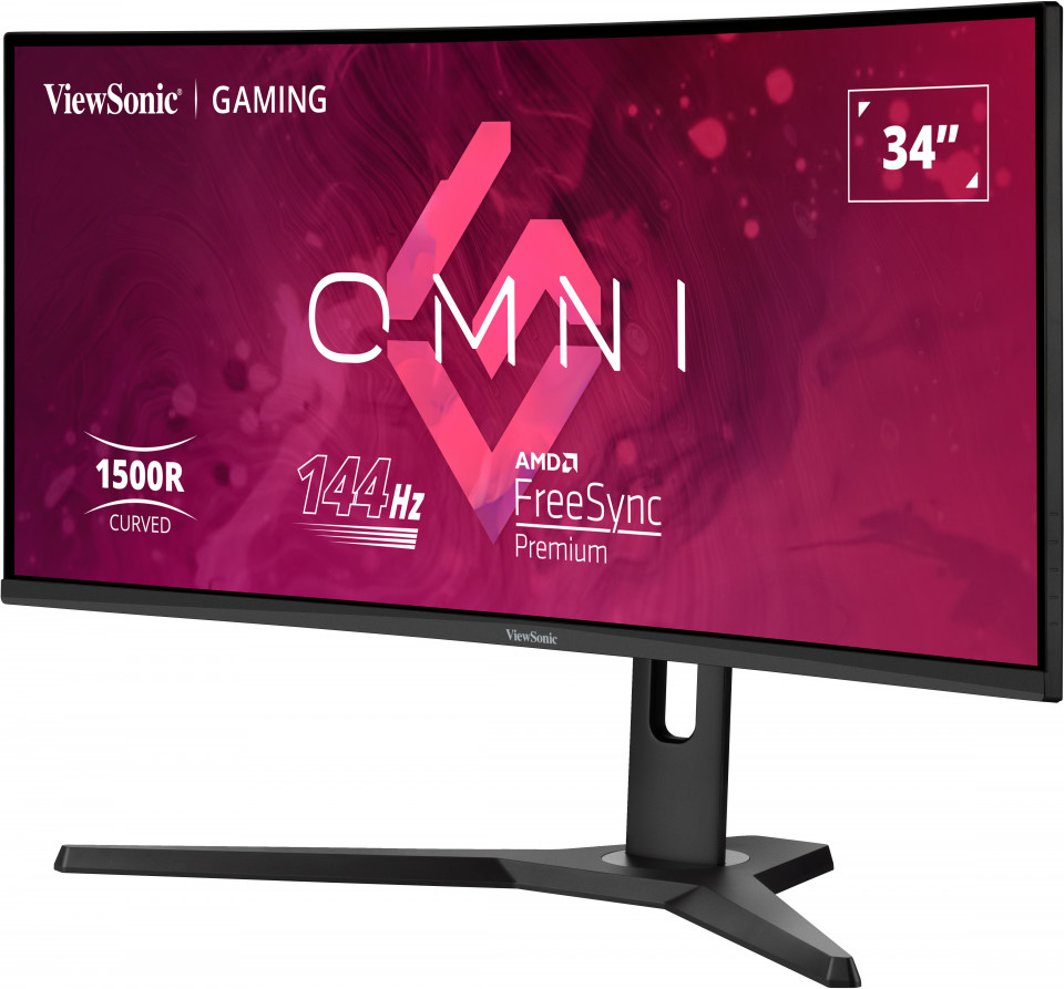 VX3418-2KPC 34” 144Hz Ultrawide Curved Gaming Monitor - ViewSonic Europe