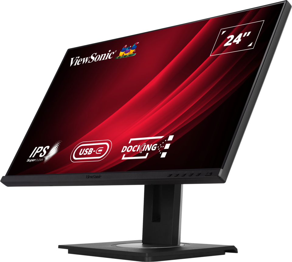 Écran ViewSonic VG2456 24" IPS - Réglable & Ergonomique pour Bureau ...