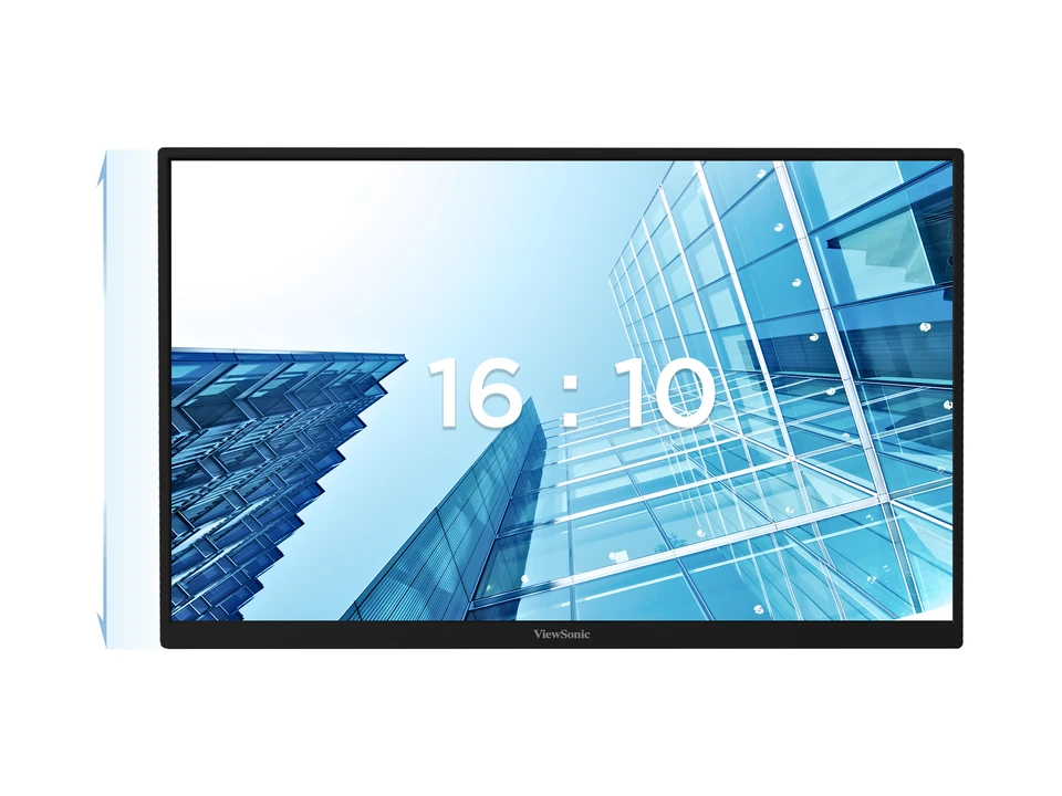 ViewSonic VG1656-2K 16” WQXGA/QHD+ Portable Business Monitor with USB-C ...
