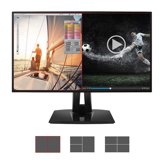 ViewSonic VP2768a-4K 27" 4K UHD Pantone Validated 100% sRGB Monitor ...