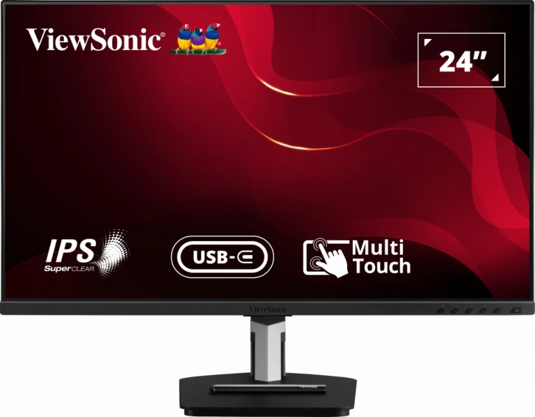 ViewSonic TD2455 24” In-Cell Touch Monitor with USB Type-C Input and ...