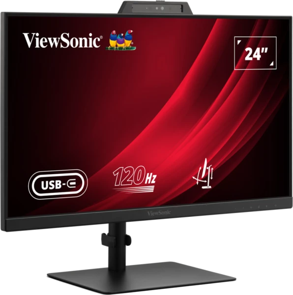 ViewSonic VG2441V 24” FHD USB-C Video Conferencing Monitor with Windows ...