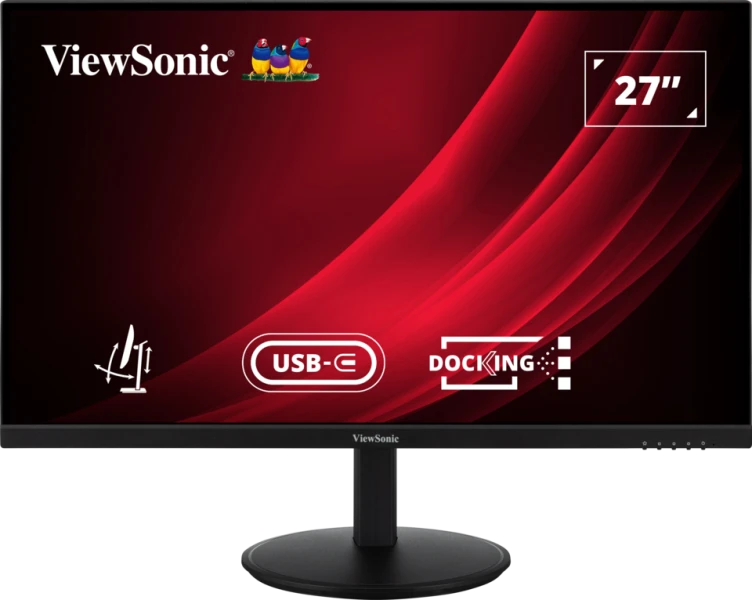 ViewSonic VG2709U-2K 27” QHD 100Hz USB-C Docking Monitor with Dual ...