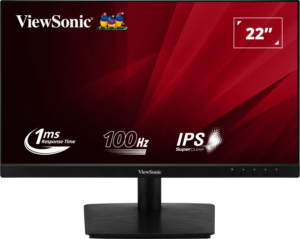 ViewSonic VA2209-H-2 22” IPS Full HD Monitor with Fast 1ms Response ...