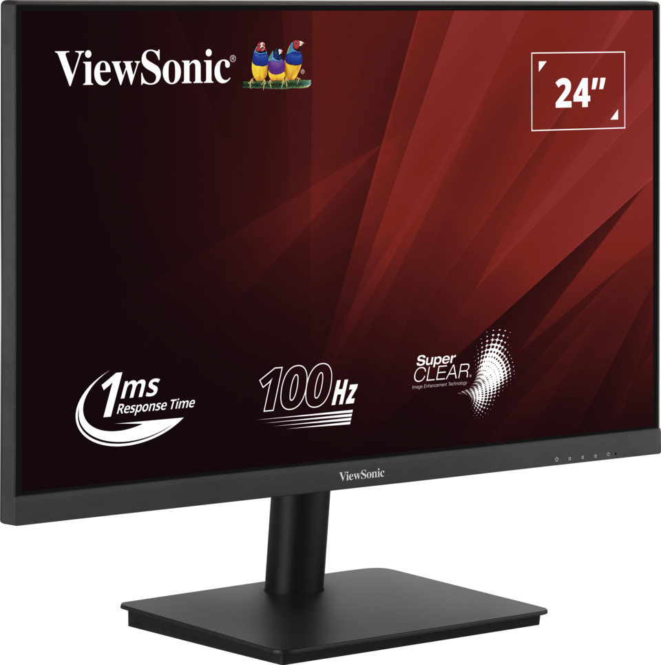 ViewSonic VA2406-MH 24” Full HD Monitor with Dual 2W speakers ...