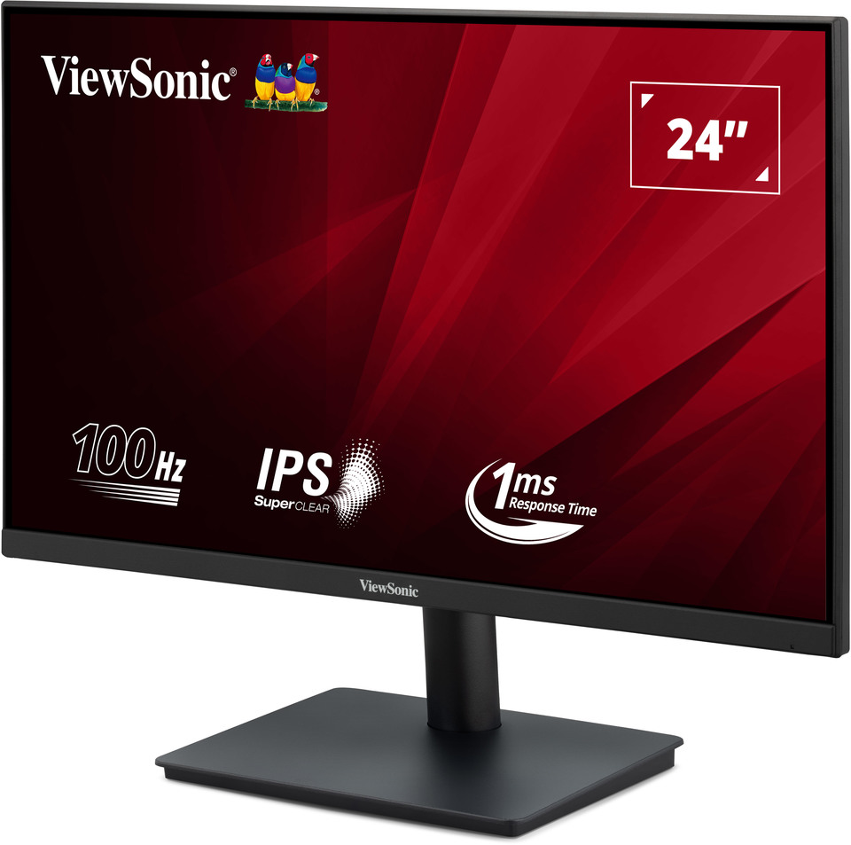 ViewSonic VA242-MH 24” Full HD 100Hz Monitor with Fast 1ms Response ...