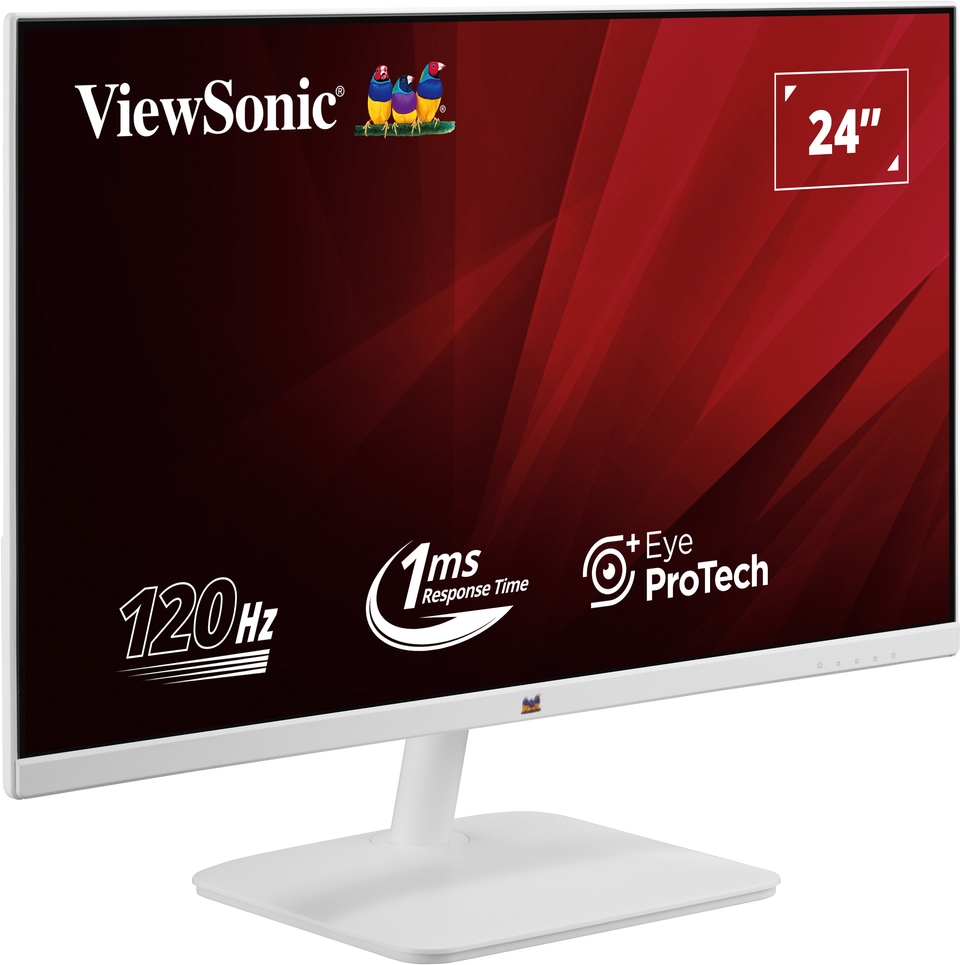 ViewSonic VA2432A-MH-W 24” Full HD 120 Hz IPS Monitor Featuring HDMI ...