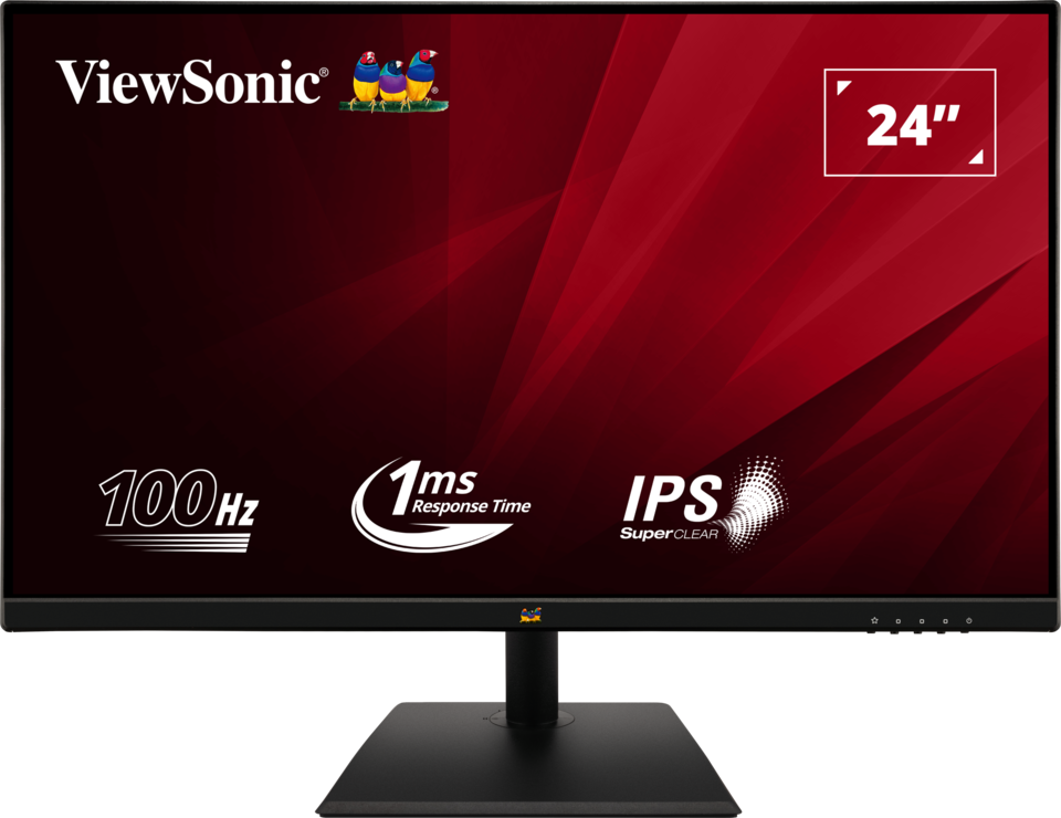 ViewSonic VA2436-H 24” Full HD Monitor with Fast 1ms Response Time ...