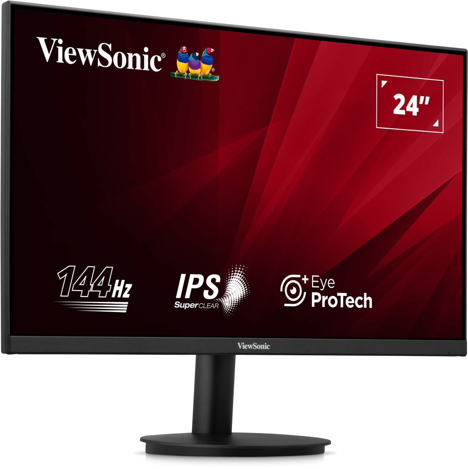 ViewSonic VA24G1-H 24" Full HD 144Hz Monitor with Fast 1ms Response ...