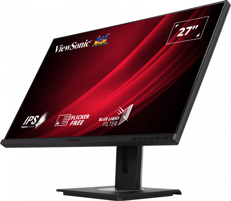 ViewSonic VG2748a-2 27" SuperClear® IPS Frameless Monitor with Advanced ...