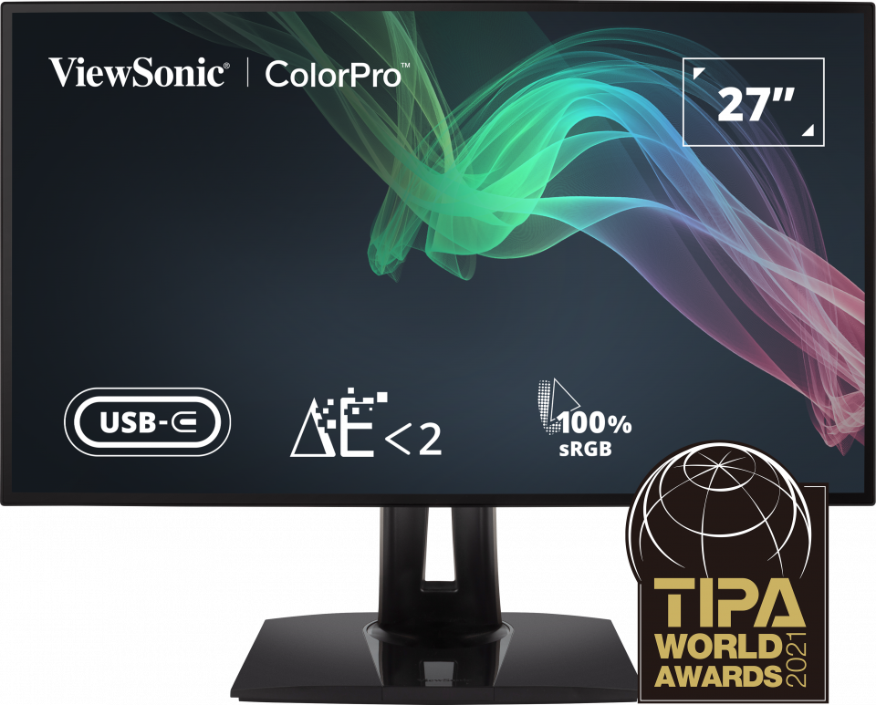 ViewSonic VP2768A 2K Pantone validated 100% sRGB monitor with docking ...