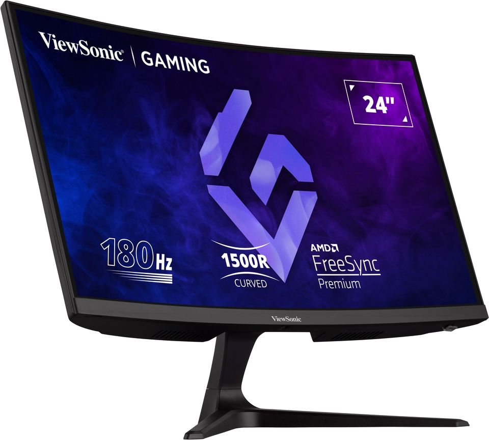ViewSonic VX2418C 24" 180Hz Curved Gaming Monitor - ViewSonic Global