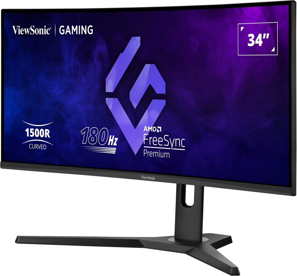 ViewSonic VX3418-2KPC 34” UWQHD 180Hz Curved Gaming Monitor - ViewSonic ...