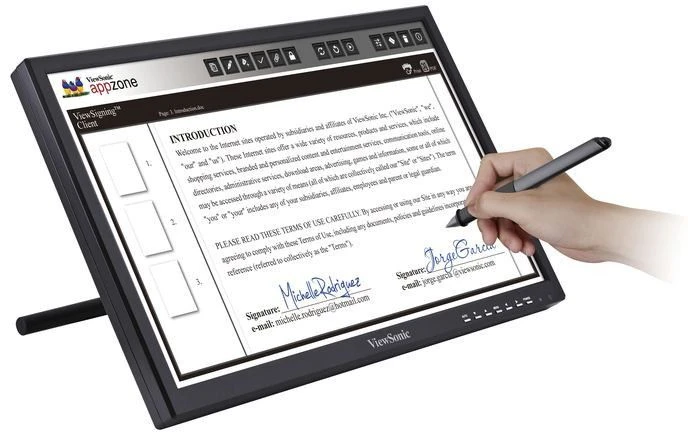ViewSonic PD1910 19” digital pen display with advanced battery-free ...