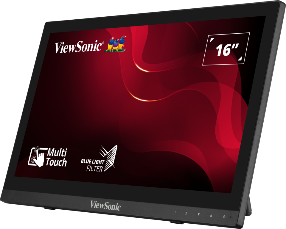 ViewSonic TD1630-3 16" 10-point Touch Screen Monitor - ViewSonic Indonesia