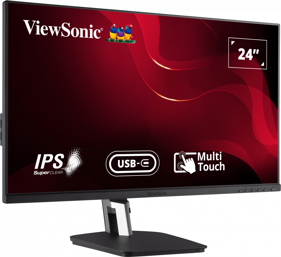 ViewSonic TD2455 24” In-Cell Touch Monitor with USB Type-C Input and ...