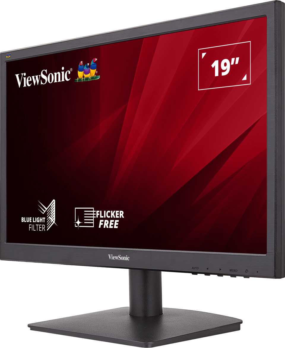 ViewSonic VA1903H-2 19” (48.26 cm)1366x768 Home and Office Monitor ...