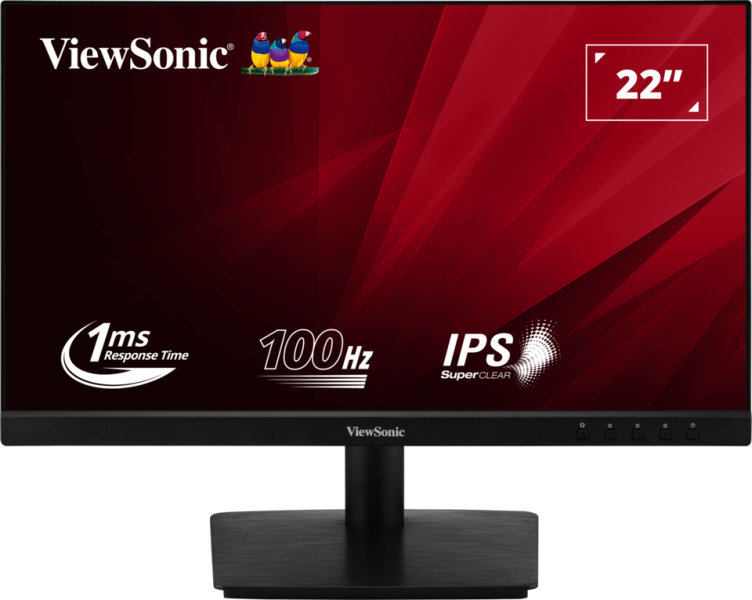 ViewSonic VA2209-H-2 22” ( 55.88cm)IPS Full HD Monitor with Fast 1ms ...