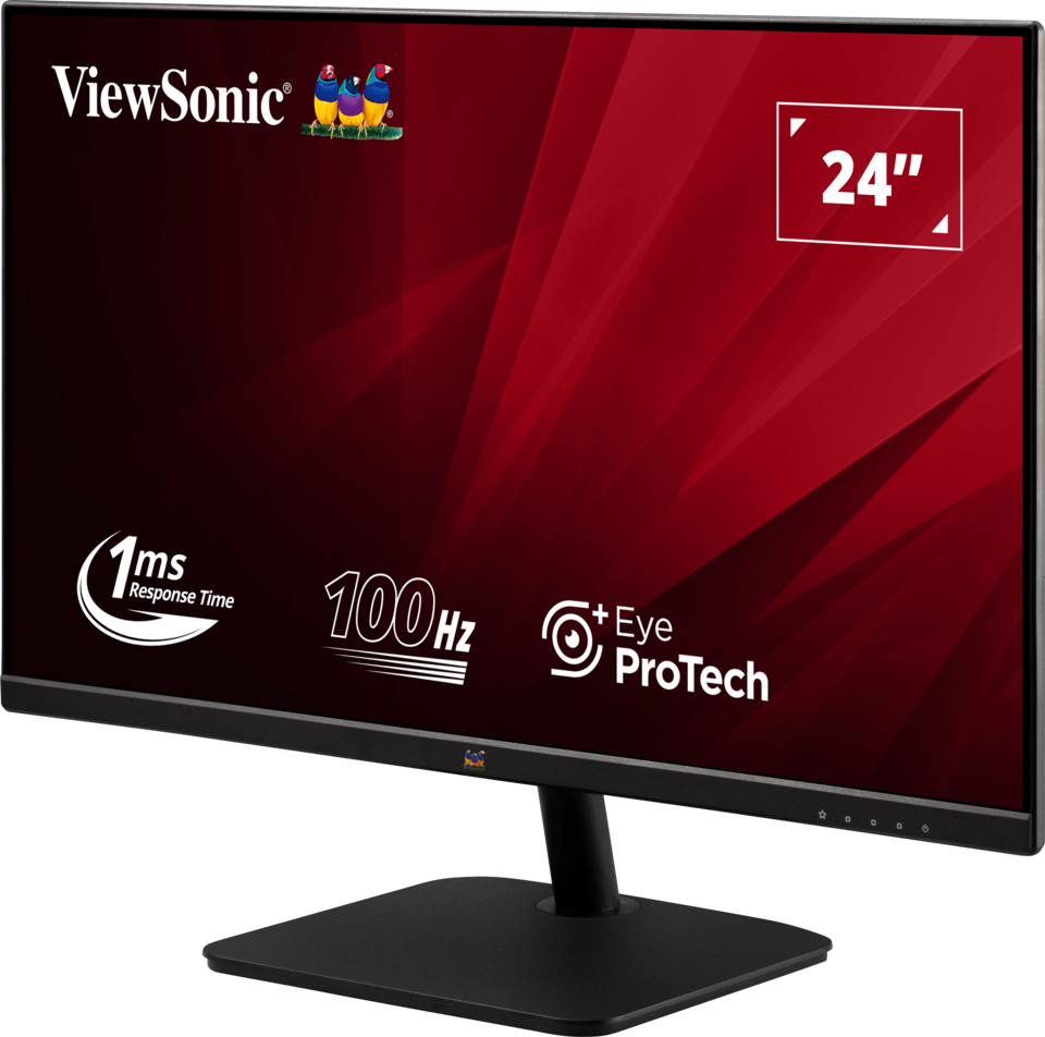 ViewSonic VA2432-MH 24” IPS Monitor Featuring HDMI and Speakers ...