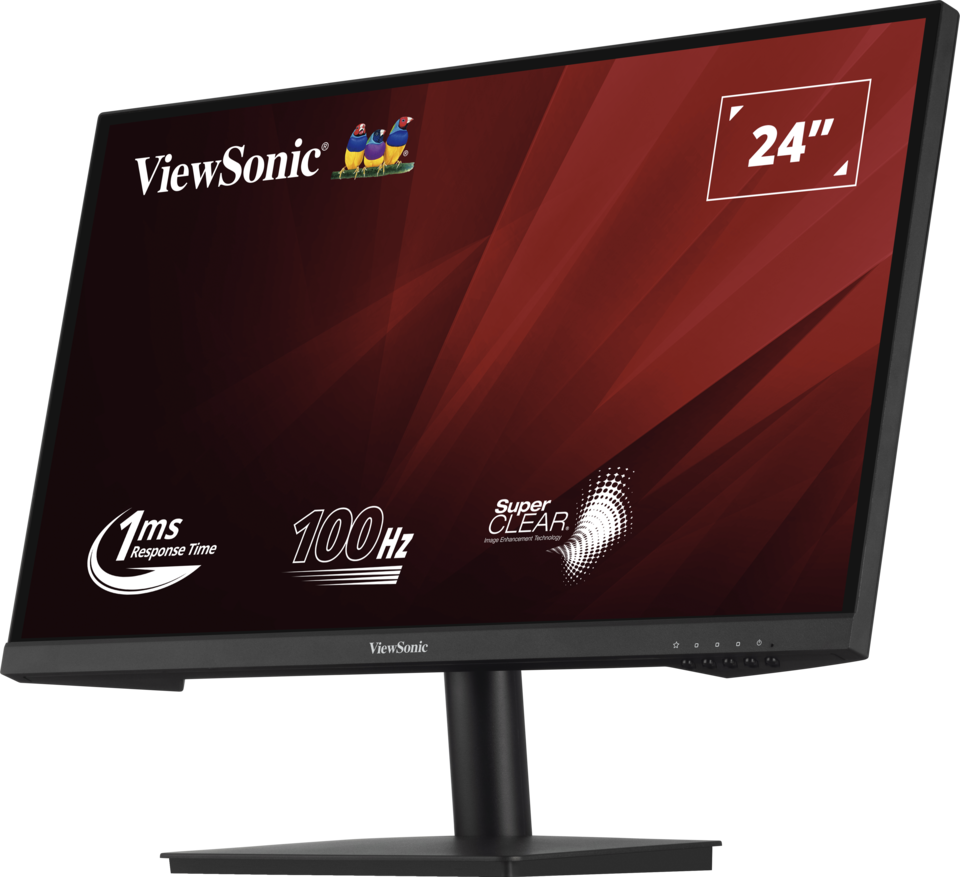 ViewSonic VA2406-MH 24” Full HD Monitor with Dual 2W speakers ...