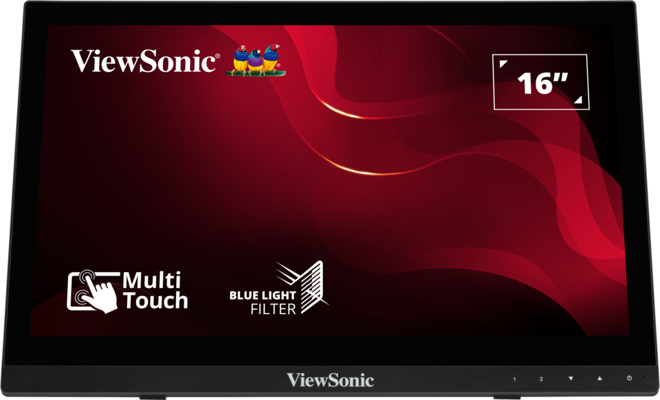ViewSonic TD1630-3 16” 10-point Touch Screen Monitor - ViewSonic United ...