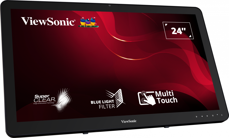 ViewSonic TD2430 24" 10-point Touch Screen Monitor - ViewSonic United ...