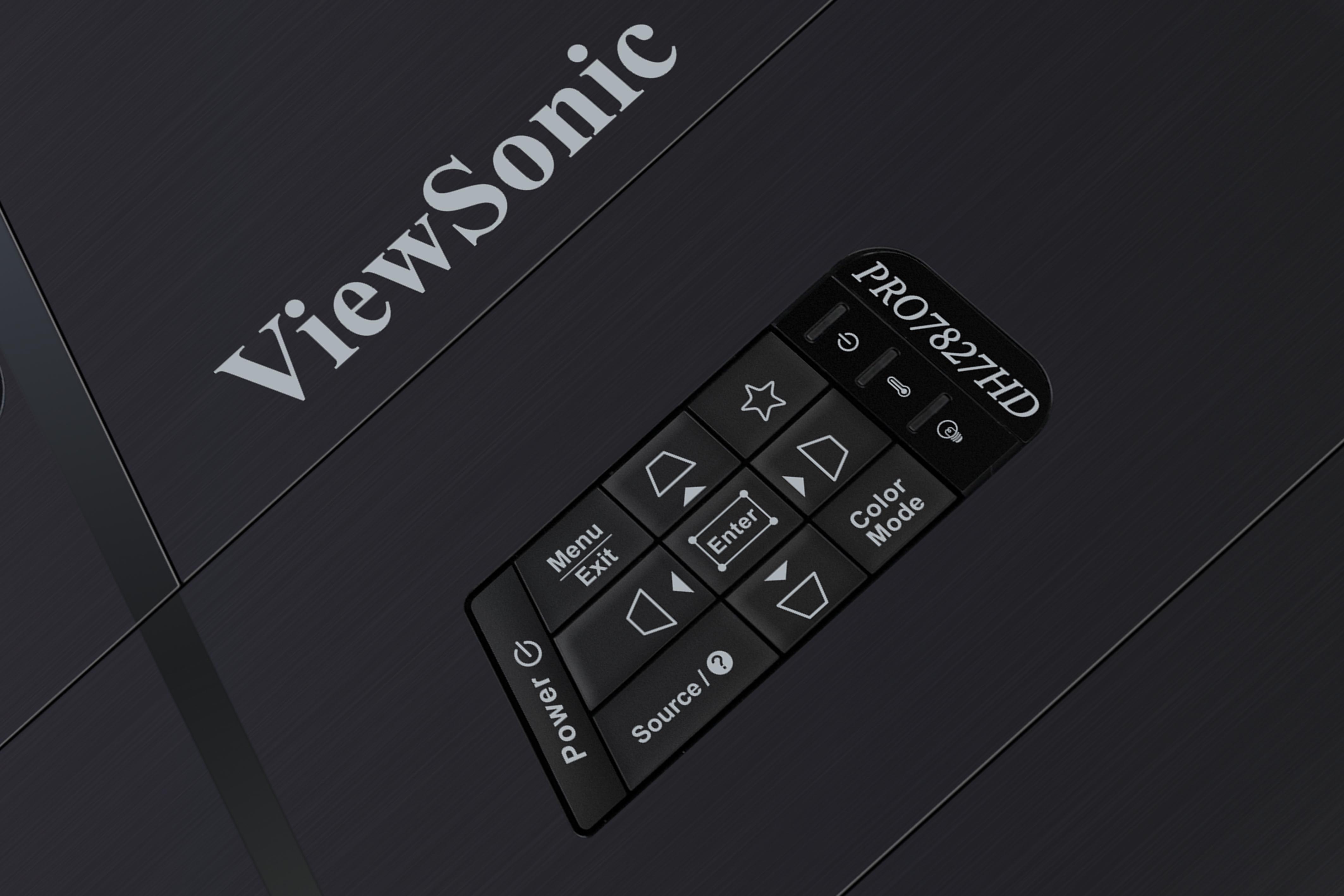ViewSonic Pro7827HD 2,000 Lumens 1080p Home Projector - ViewSonic South ...
