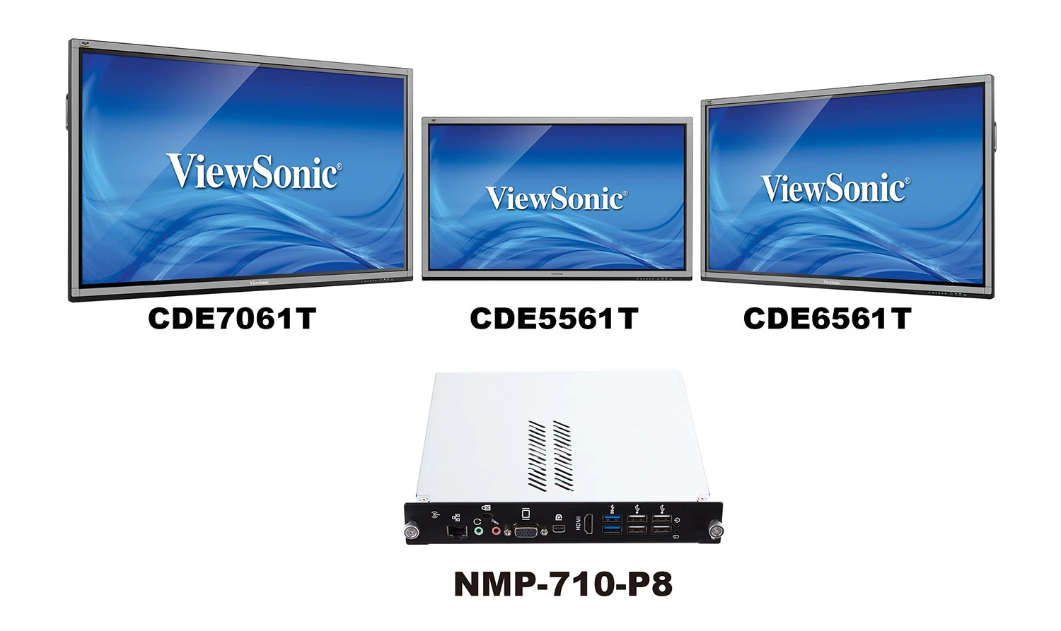 ViewSonic NMP-710-P8 Windows Slot-in PC CDE ViewBoard® - ViewSonic ...