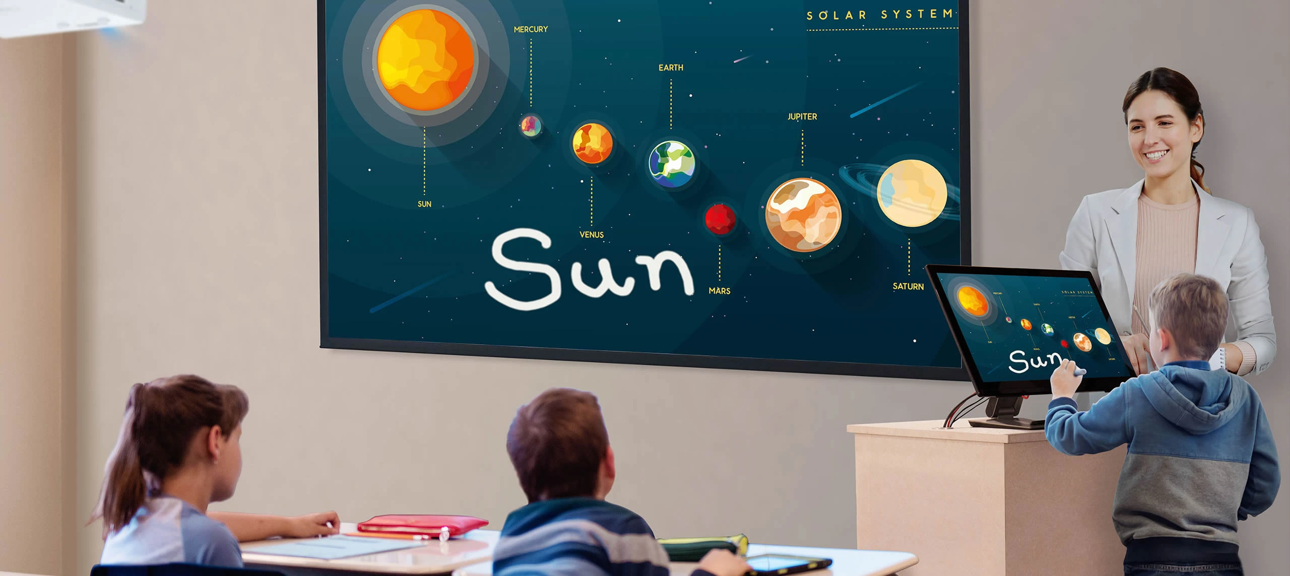 ViewBoard Mini Front-facing Interactive Learning Display Solution ...